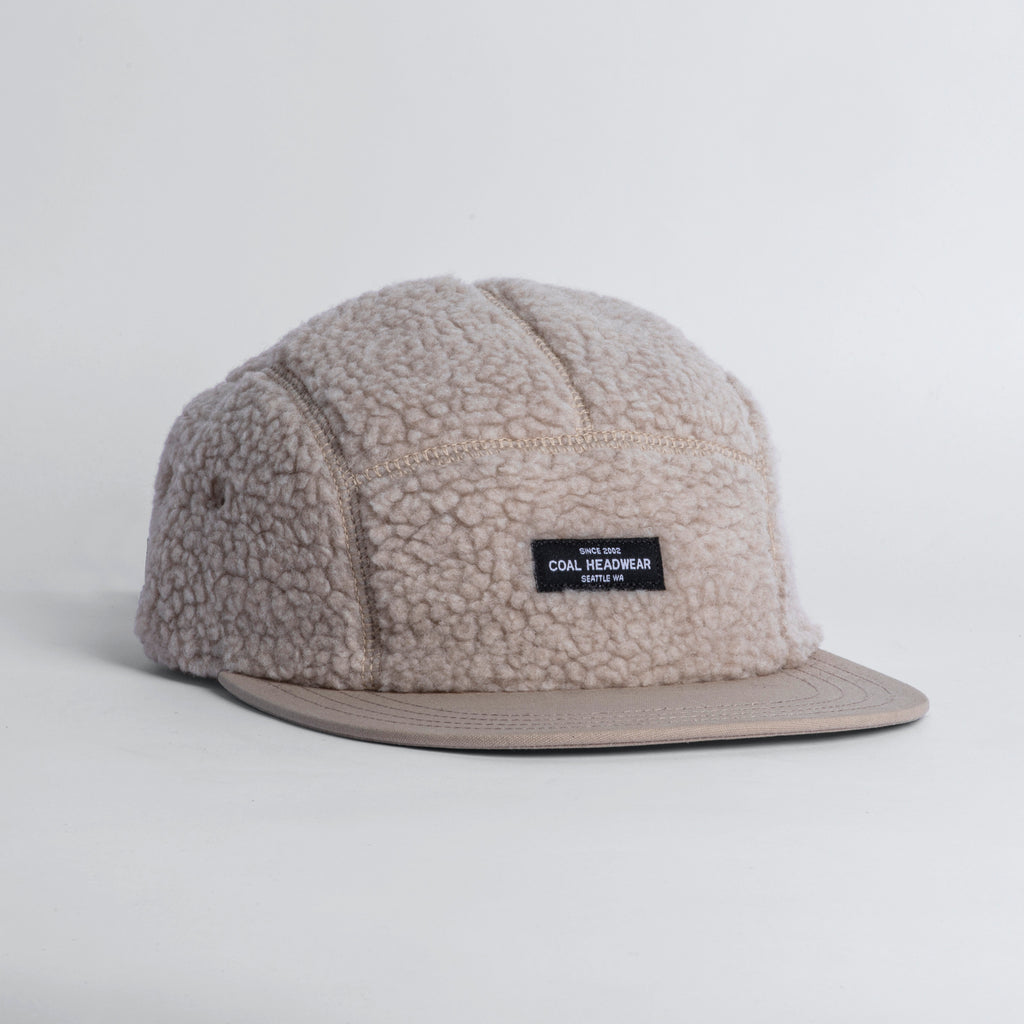 The Linus Fleece 5 Panel Cap – Coal Headwear