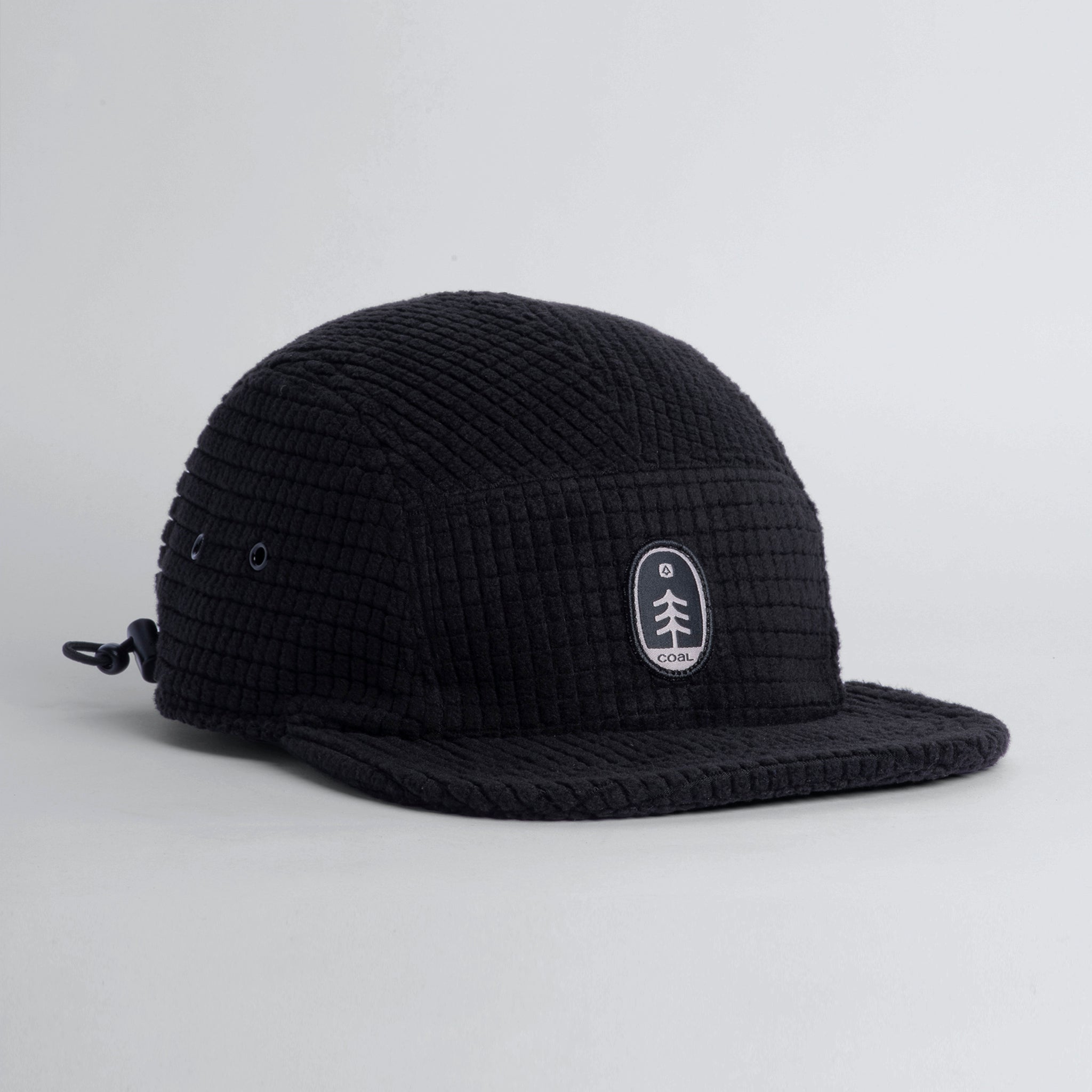 The Canyon – Fleece 5-Panel Cap – Coal Headwear