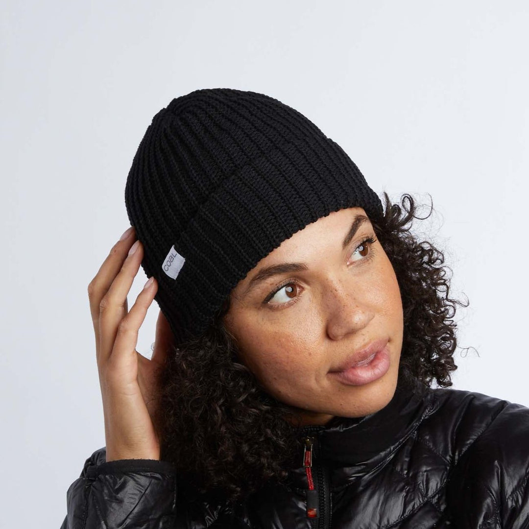 Eddie Recycled Knit Cuff Beanie | Coal Headwear