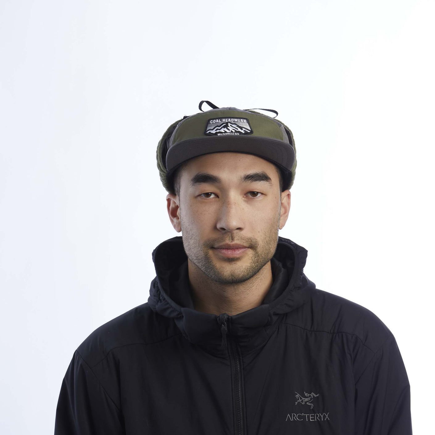 The Tracker Flannel Lined 5 Panel Earflap Cap – Coal Headwear